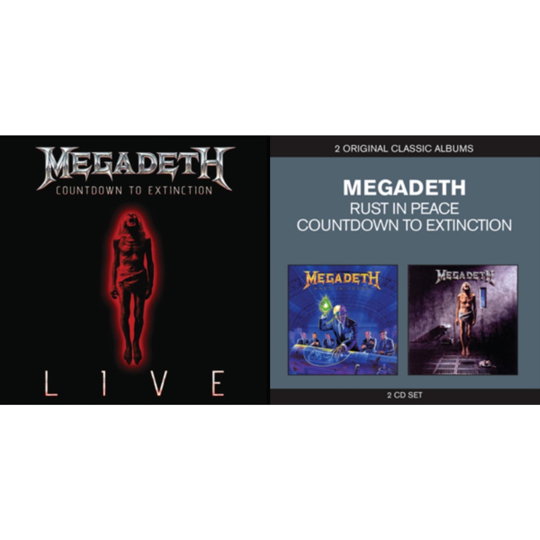 Countdown To Extinction: Live & Classic Albums 2In1 [CD Bundle ...