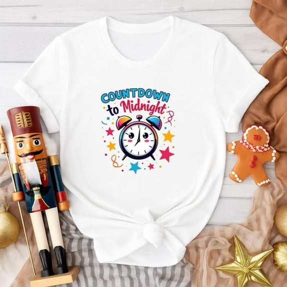 Countdown To Midnight Celebration New Year Party Fun Unisex T-Shirt, up ...