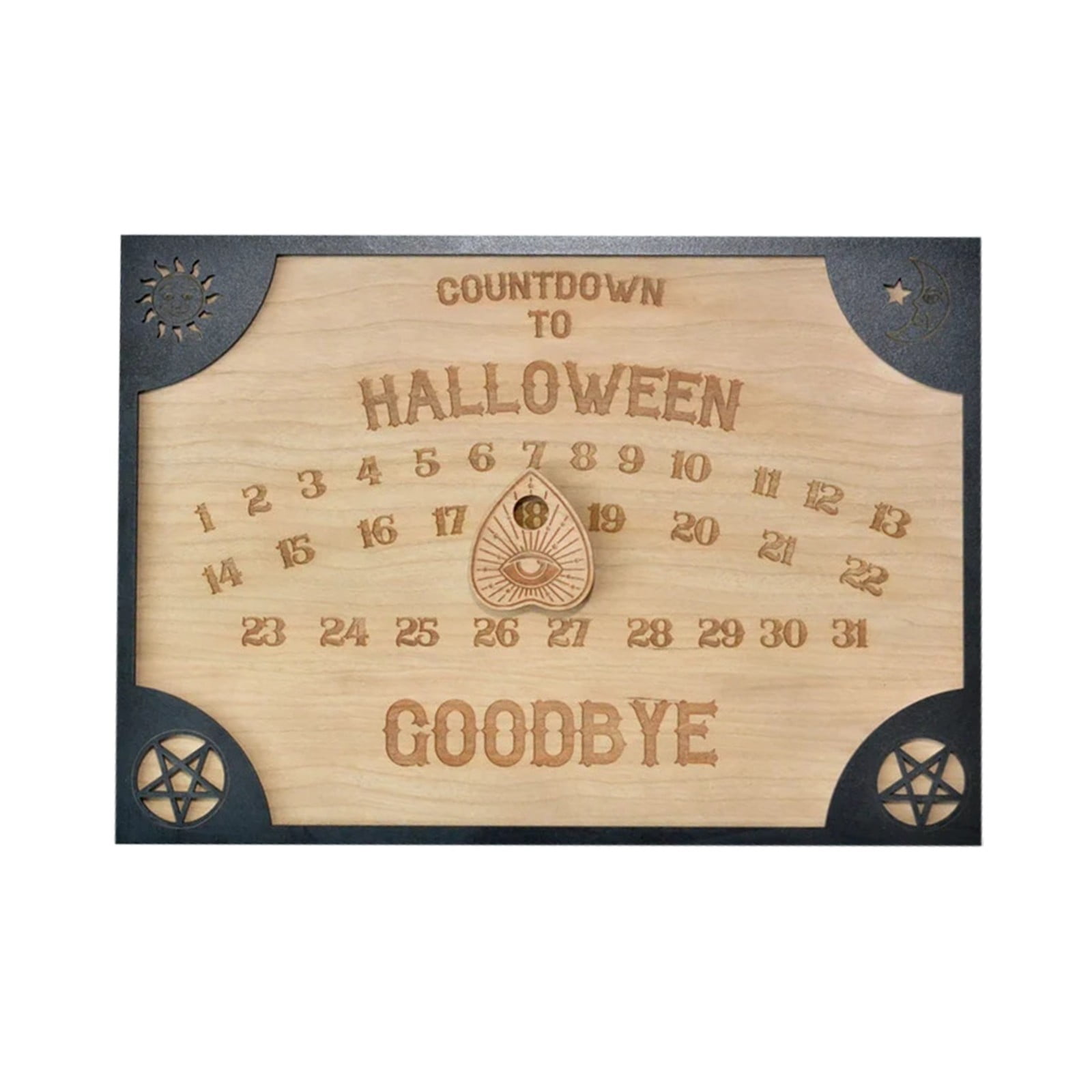Countdowns Calendar Scary Season Decorations - Walmart.com