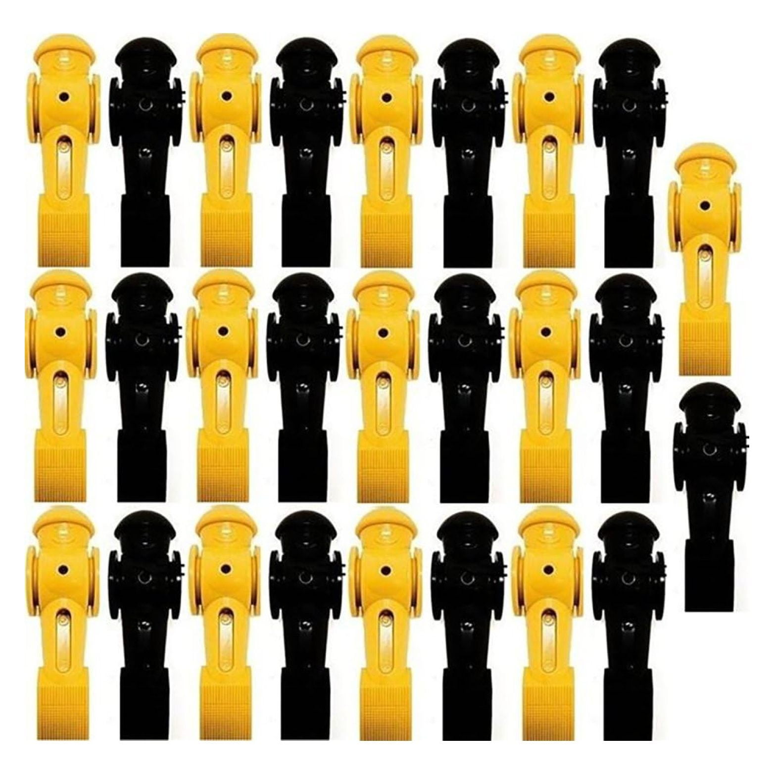 Counter Balanced Foosball Men - Set of 26 - Walmart.com