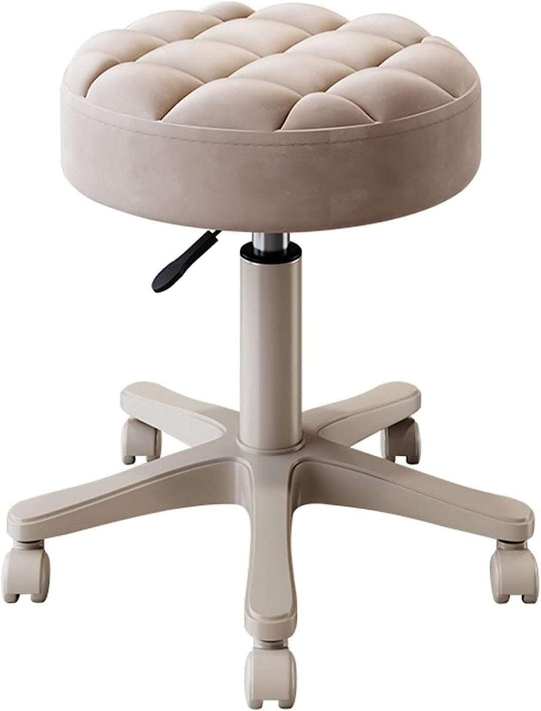 Counter Bar Stools Round Bar Stool with 360° Swivel Wheels Counter ...