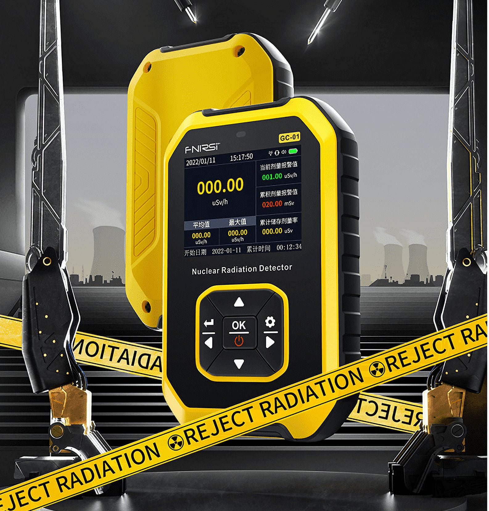 Counter Core Radiation Detector - Radiation Dosimeter with LCD Display ...