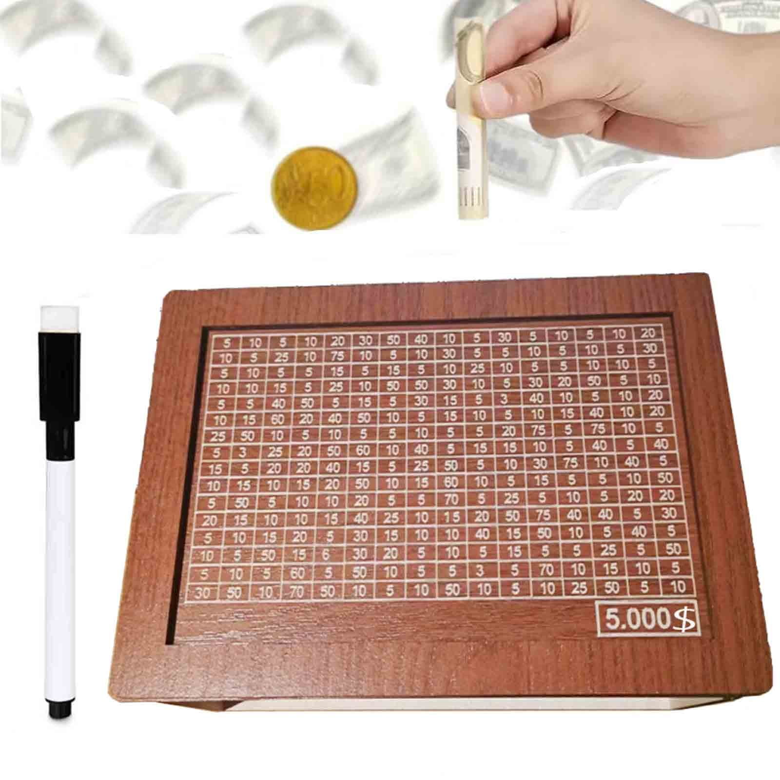 Counter Crafts Portable Storage Case Money Saving Box For Adults Child, 2025 New Savings Cash ...