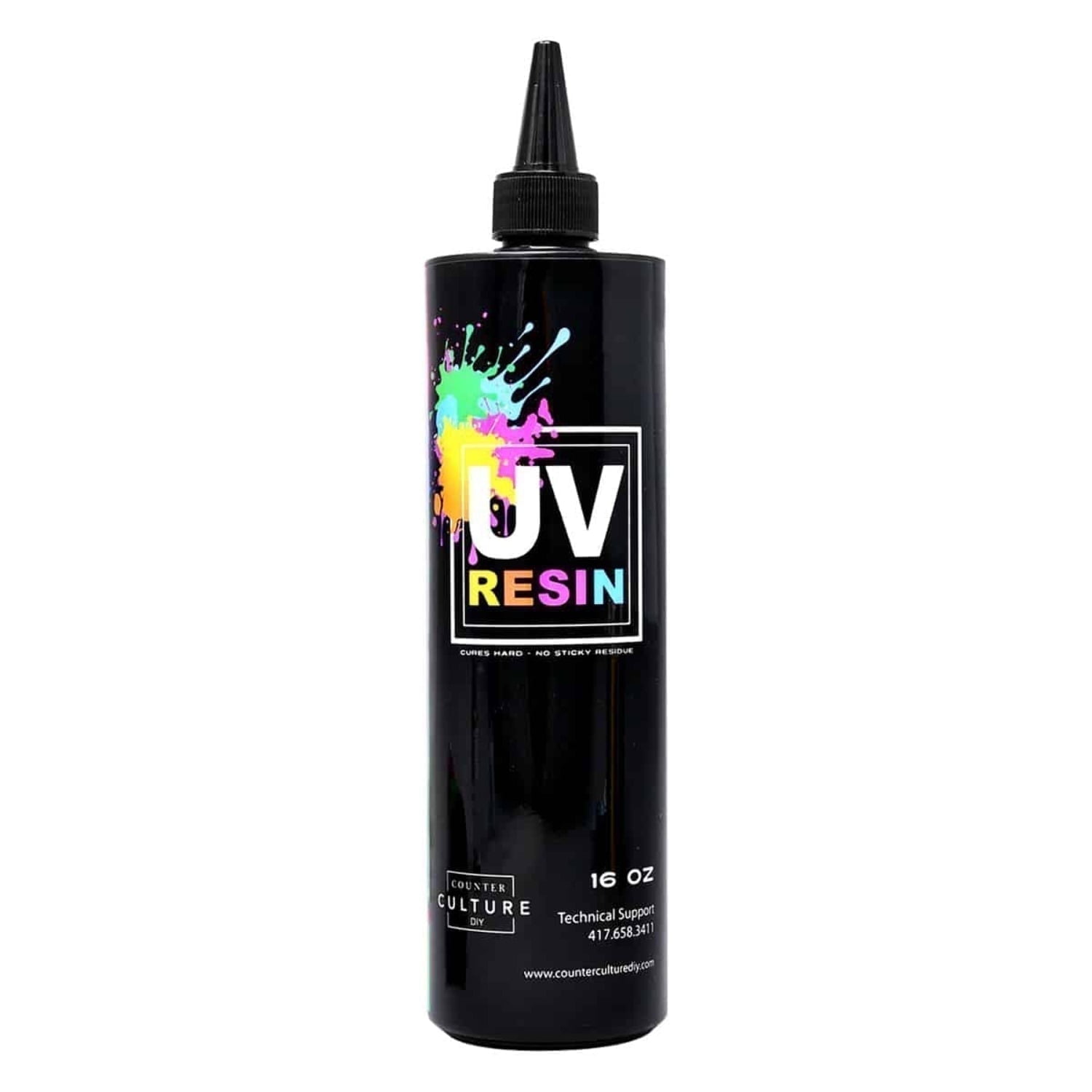 Counter Culture DIY Clear, UV Resin, Artist Resin Glue, 16oz, Art ...