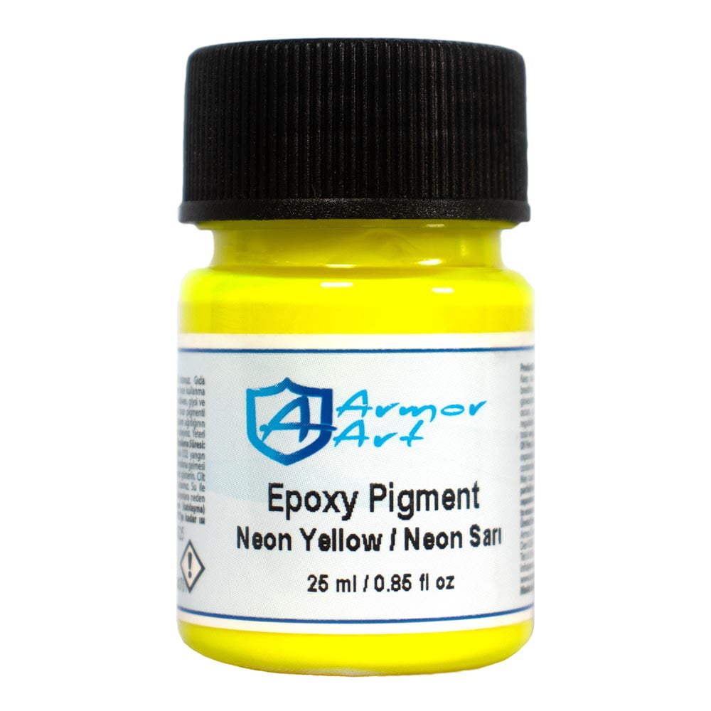 Counter Culture Diy Armor Art Pigment, Neon Yellow, 0.85 oz. – Epoxy ...