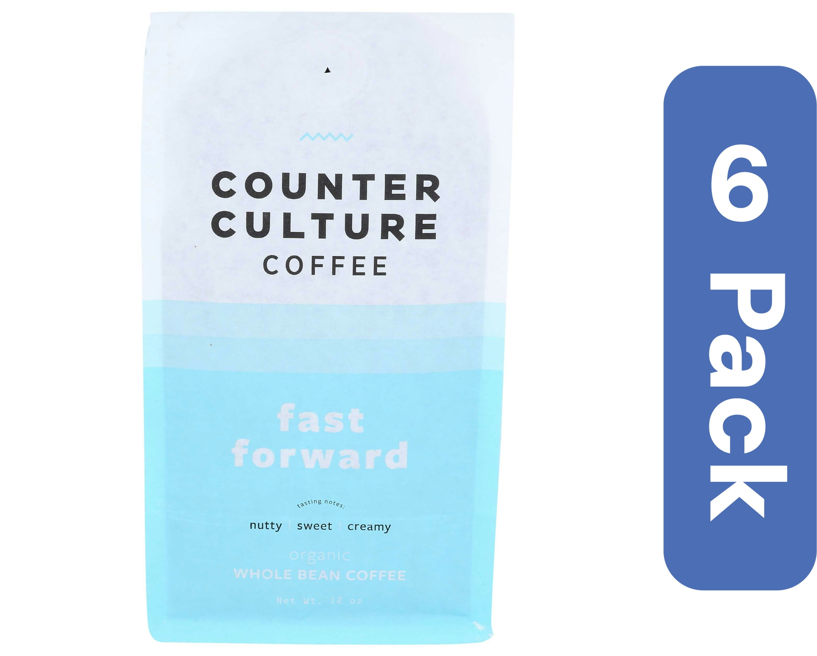 Counter Culture Fast Forward Organic Whole Bean Coffee (Pack of 6 ...
