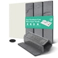 Counter & Drying Mat Dark-Gray Marble Pattern 16" x 12" Kitchen ...