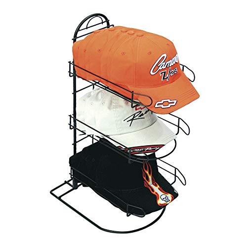 Counter Hat Display with 3 Pockets for Displaying Upto 24 Hats, Caps or ...