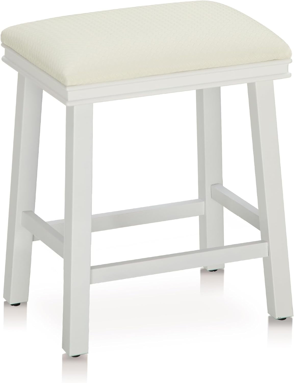 Off Counter Height 24 inch Bar Stools for Counter Solid Wood Legs with ...