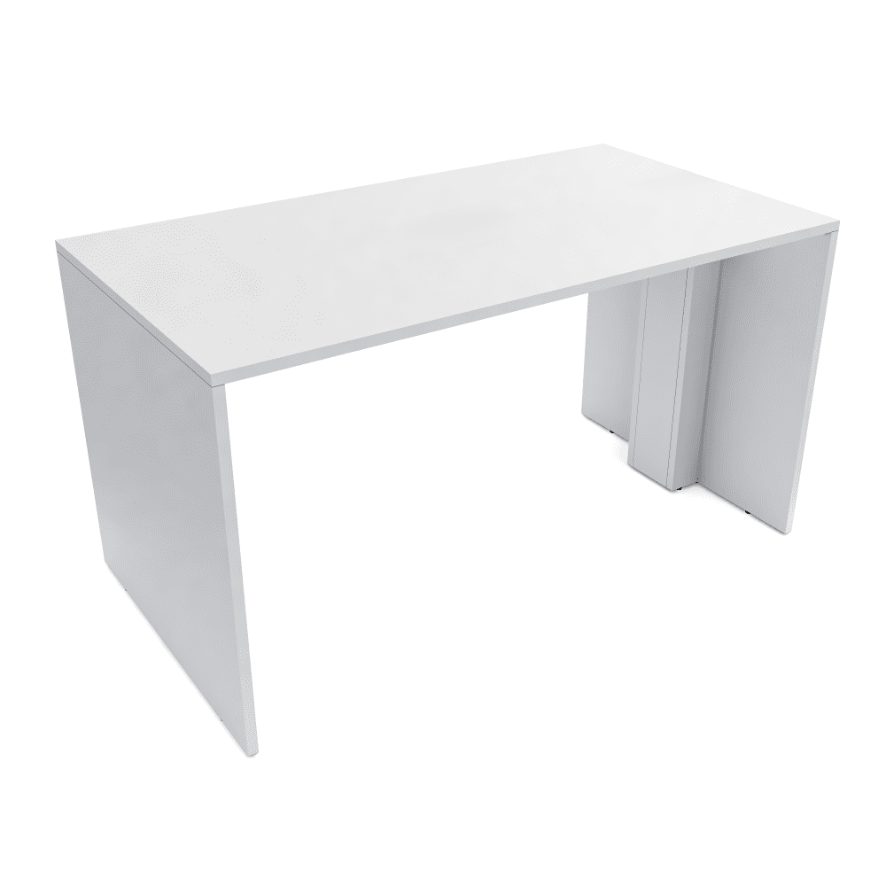 Sol-Mate Counter Height Collaboration Table | 4 Person Team Face to ...