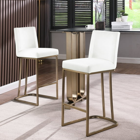 Counter Height Bar Seating | Used in Kitchen and Pub | Modern Velvet ...