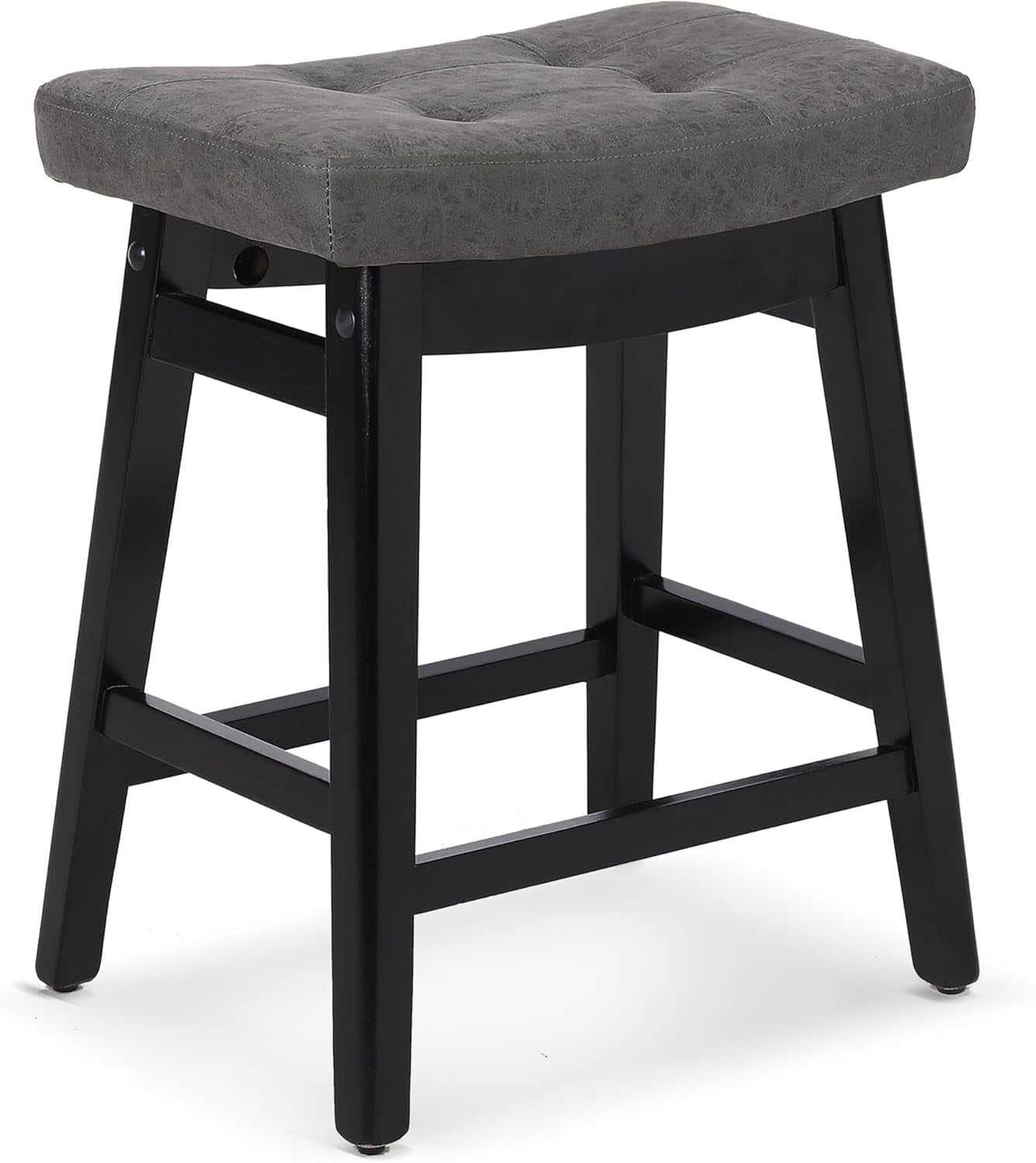 Counter Height Bar Stool Kitchen Counter Modern Backless Barstool with ...