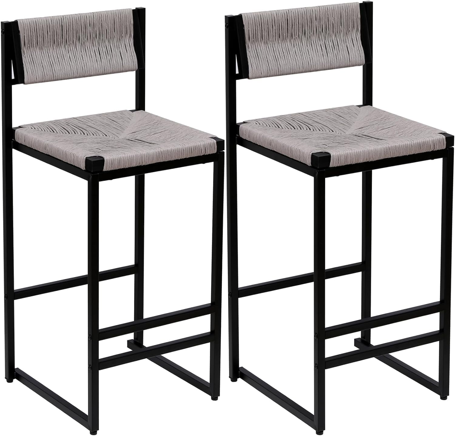 Counter Height Bar Stools, 32 inch Bar Height Stools,Water Hyacinth ...