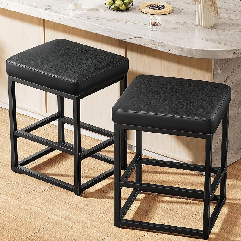 Counter Height Bar Stools Set of 2, 24