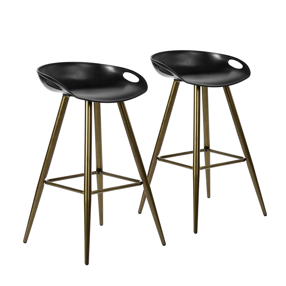 Counter Height Bar Stools Set of 2, Bar Stools for Kitchen Island in ...