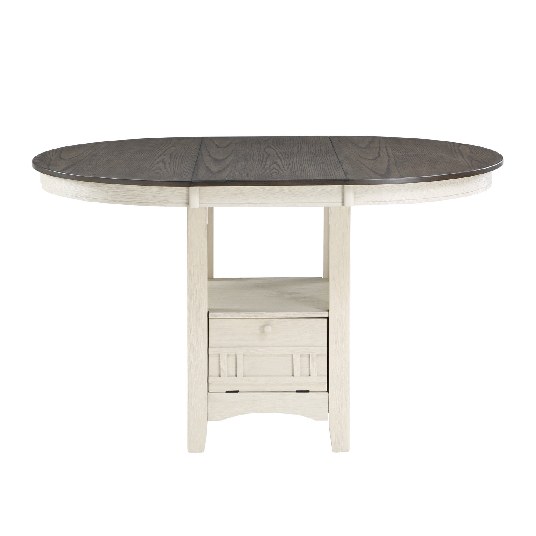 Counter Height Dining Furniture | Extendable Table with Storage Base ...