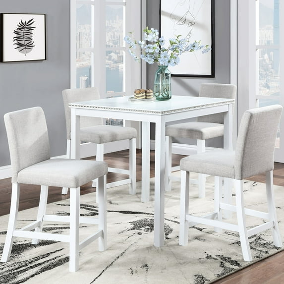 Counter Height Kitchen Set with Chairs | For Daily Family Meals and ...
