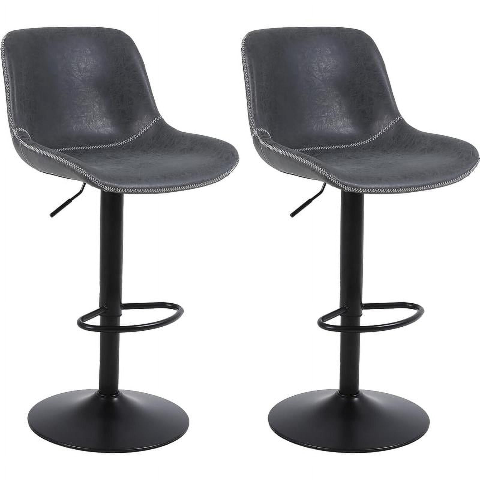 Flysky Counter Height Swivel Barstools Dining Chairs Adjustable Modern ...