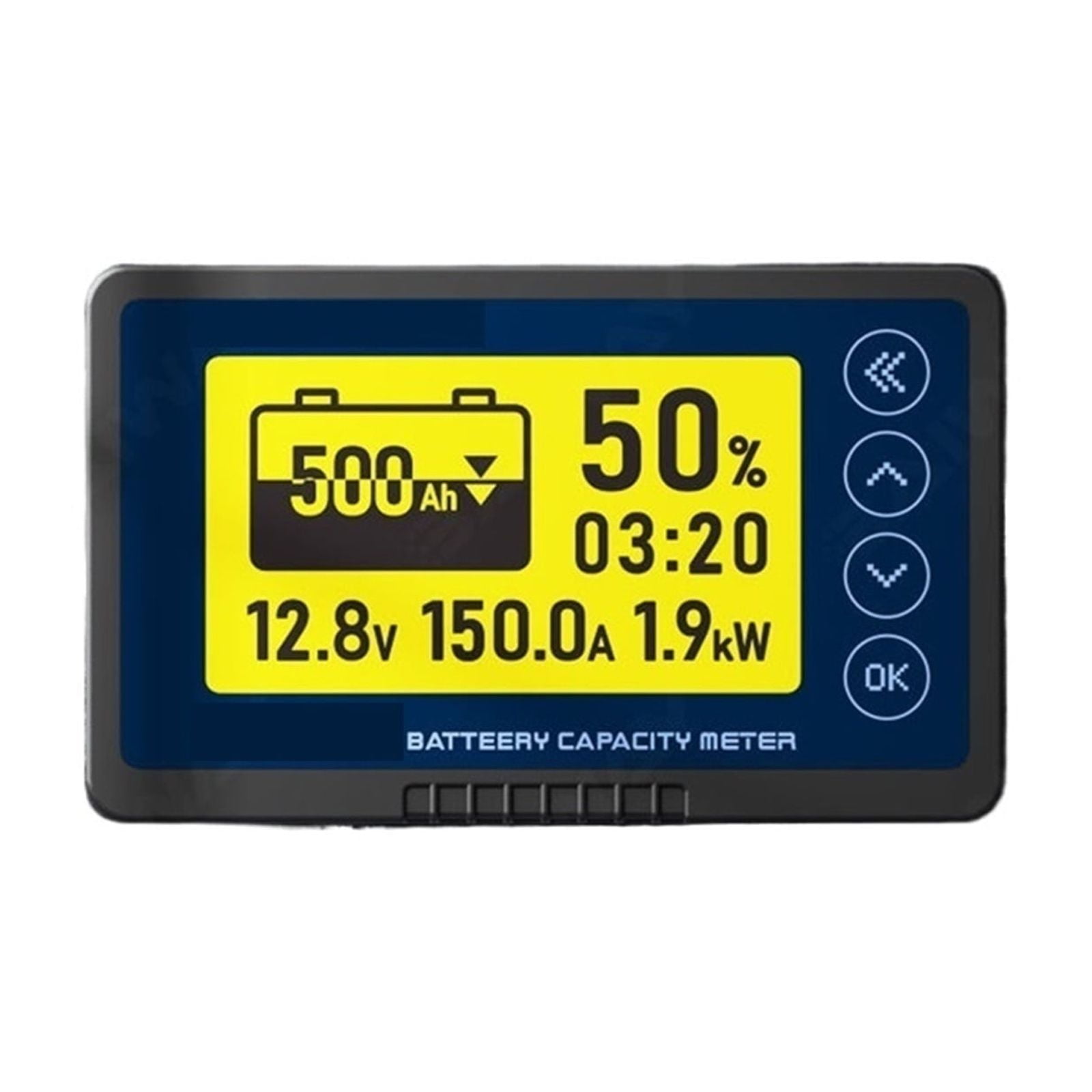 Counter Meter 8-120V Battery Capacity Indicator Voltage Current Display ...