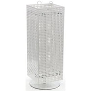 Pemberly Row Wall Mount Peg Board with Shelf in White - Walmart.com