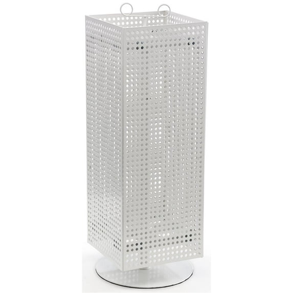 Counter Pegboard Spinner Rack, Magnetic, 28"H (White Steel) (MD4PCTWH ...