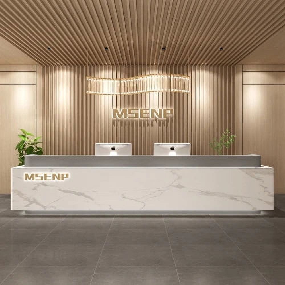 Counter Shop Reception Desks Table Luxury Modern Office Information ...