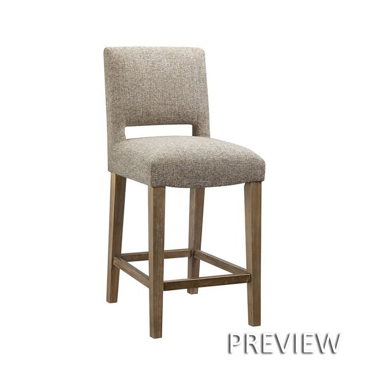Madison Park Gilman Cream Counter Stool - Walmart.com