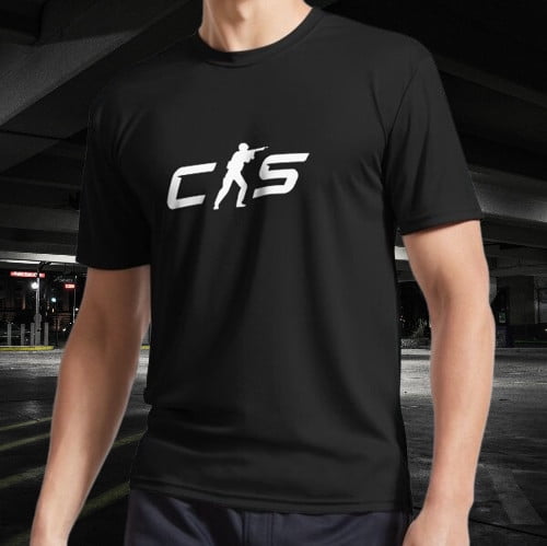 Counter-Strike 2 Logo (White) (High Res) CS2 Logo T-Shirt Funny Size S ...