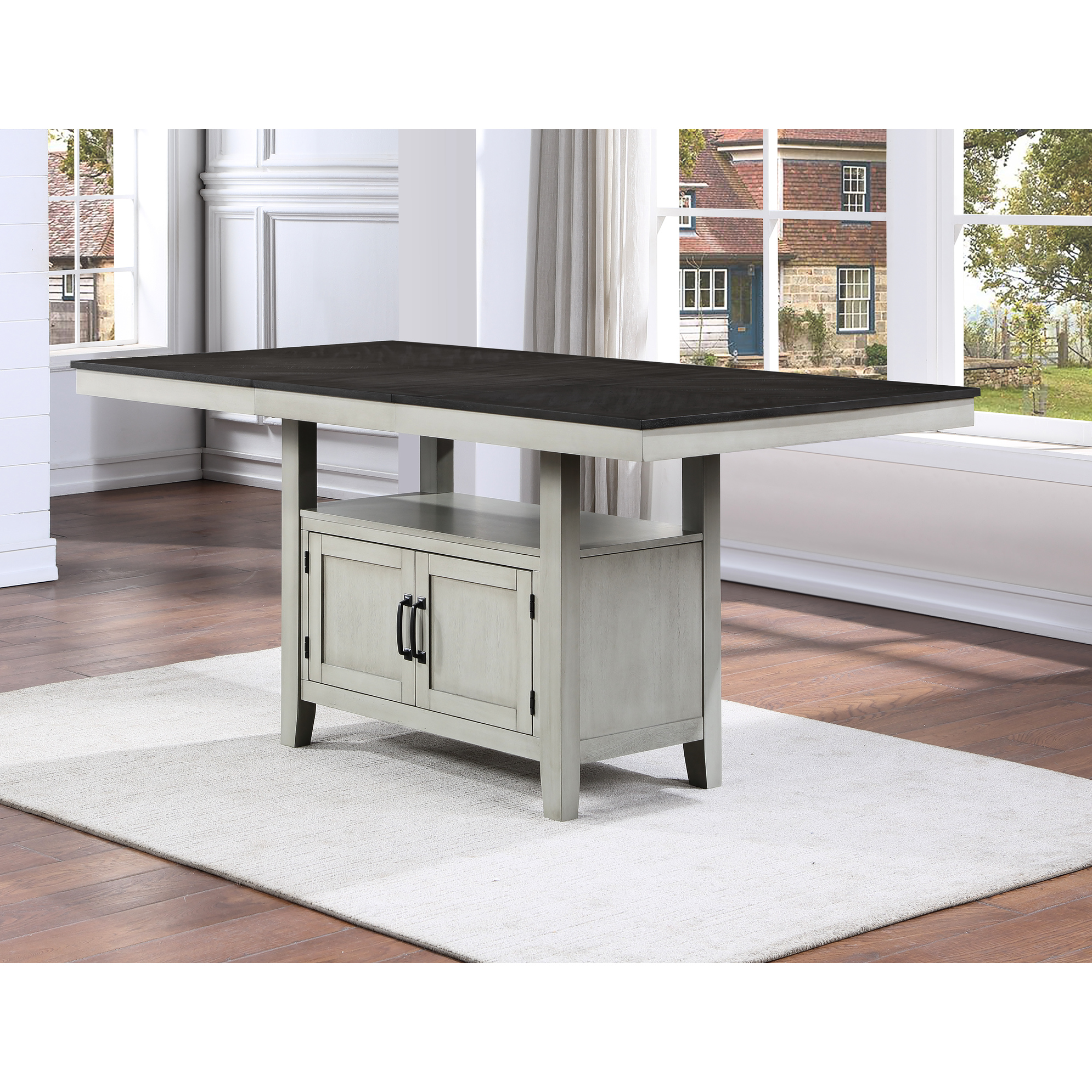 Counter Table In Dark Gray - 36-inch For Dining Or Work Solids ...