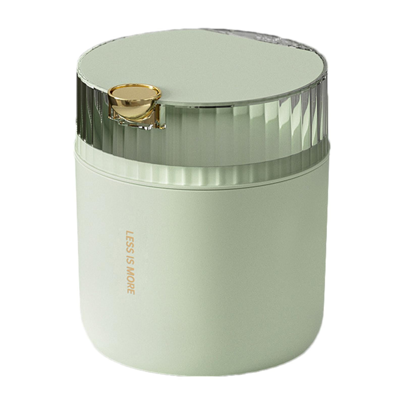 Counter Trash Can, Mini Trash Can with Lid Press Type with Removable ...