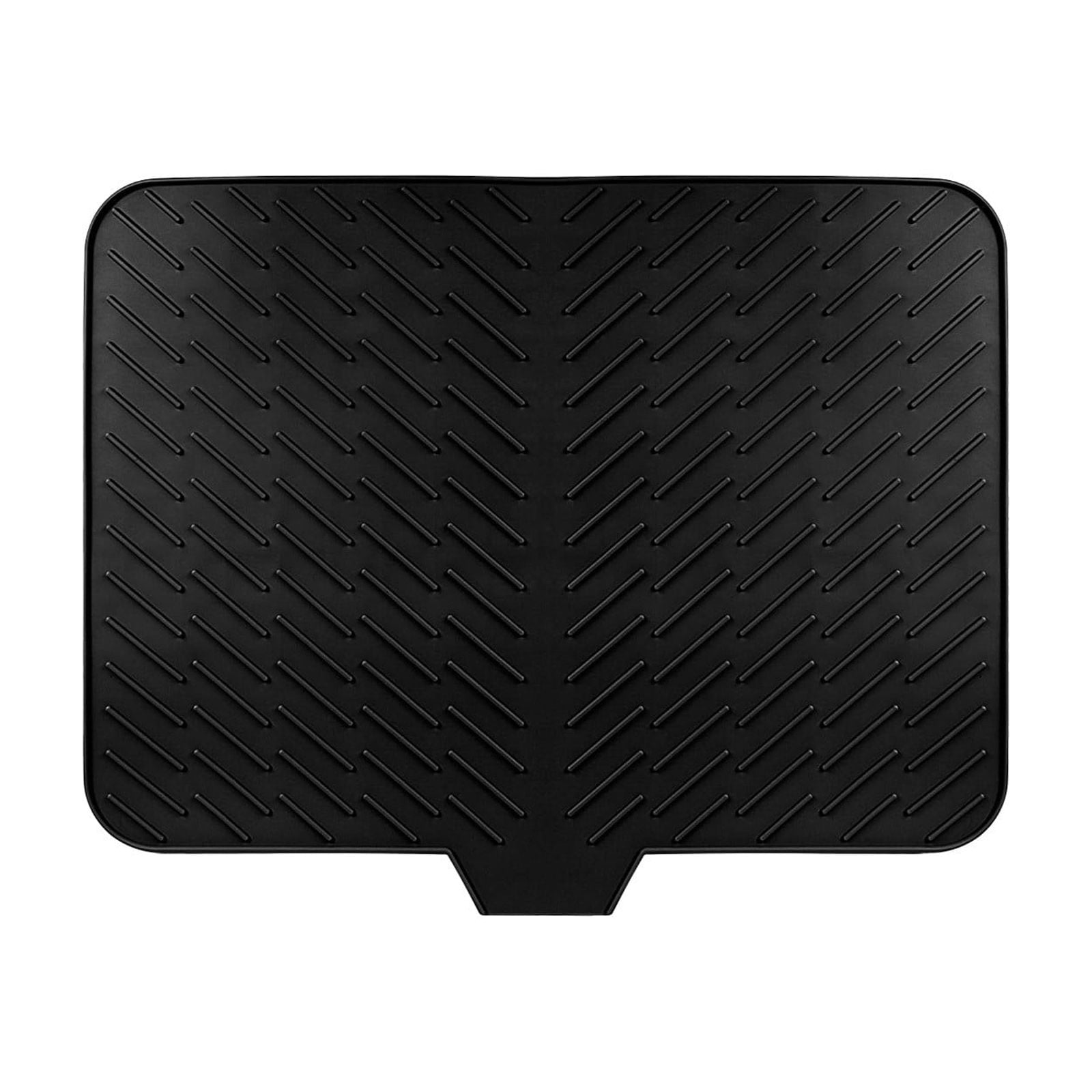 Counter and Drying Mats Rubber Back Slope Pad Rubber Diversion Opening ...