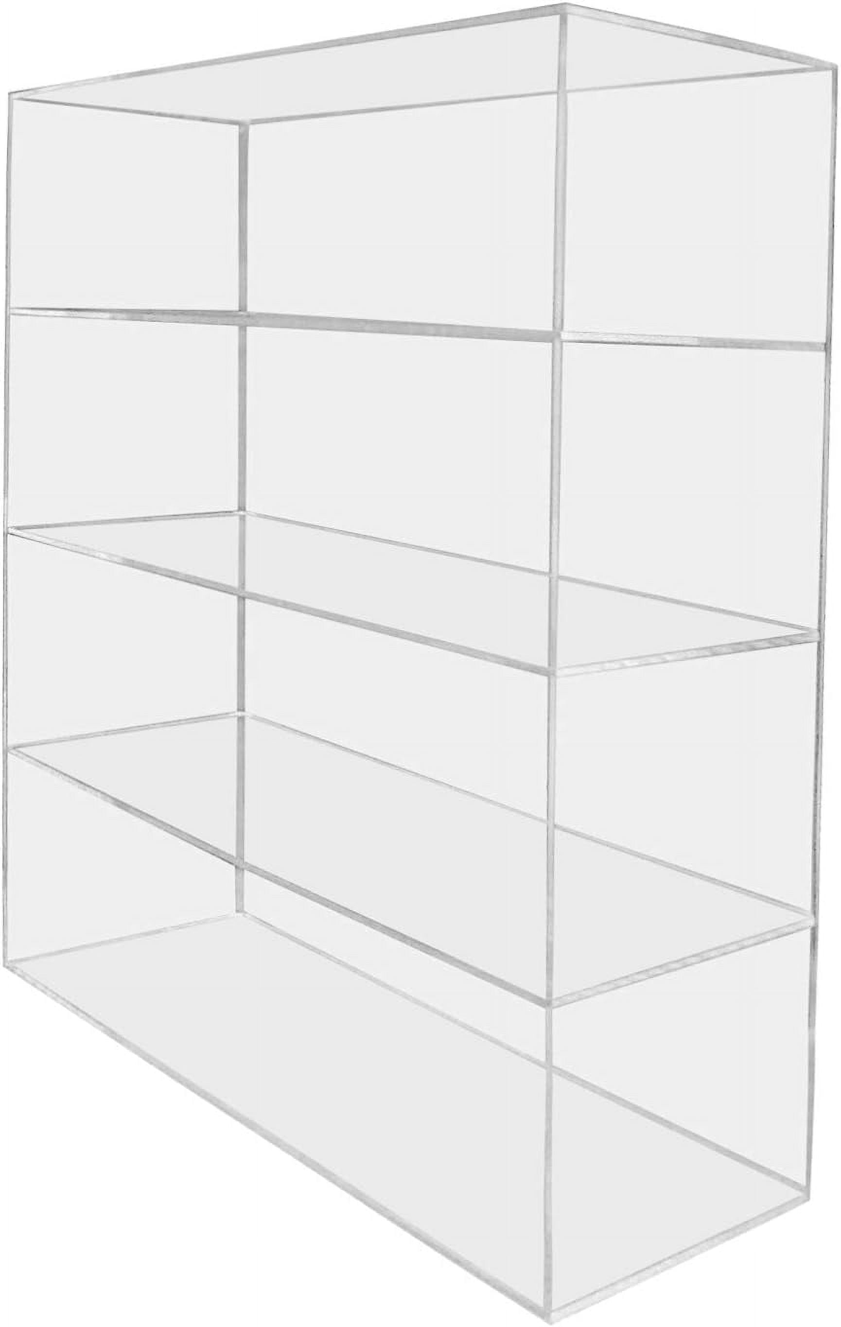 Counter top Display Case 16" x 6" x 19" Show Case Cabinet Shelves ...