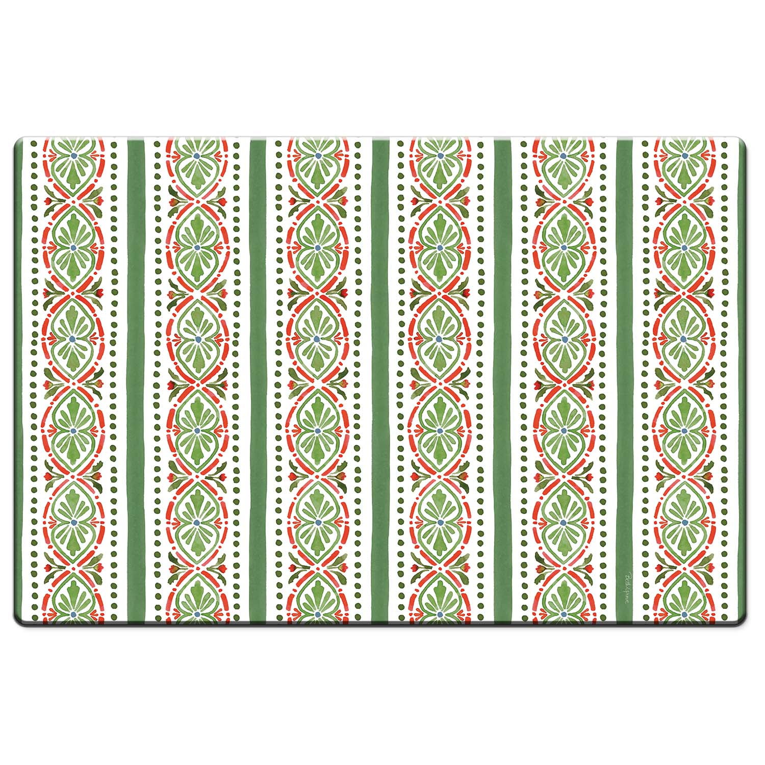 CounterArt "Evergreen Stripe" Decorative Vinyl Kitchen Floor Mat ...