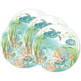CounterArt "Sea Life Serenade" 4-Pack Reversible Plastic Tabletop ...