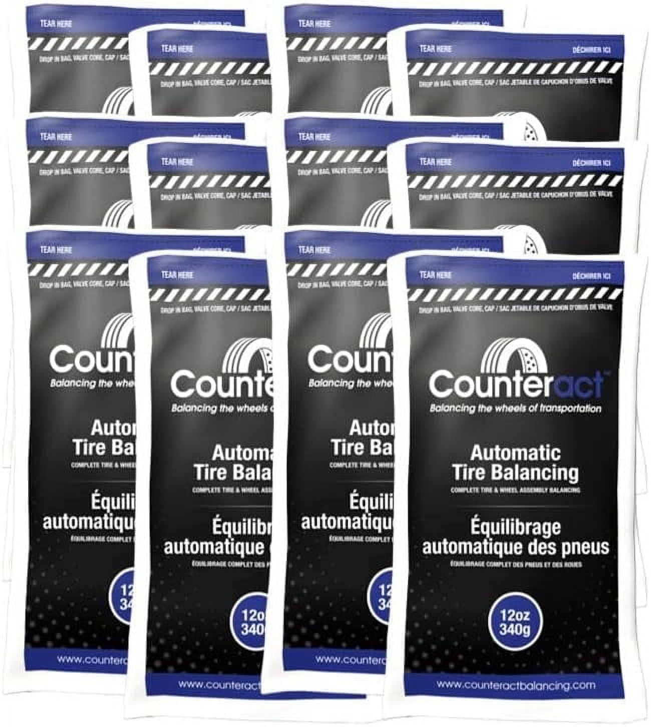Counteract 12OZ-B12 Centrifugal Force Tire/Wheel Balancing Beads - Off ...