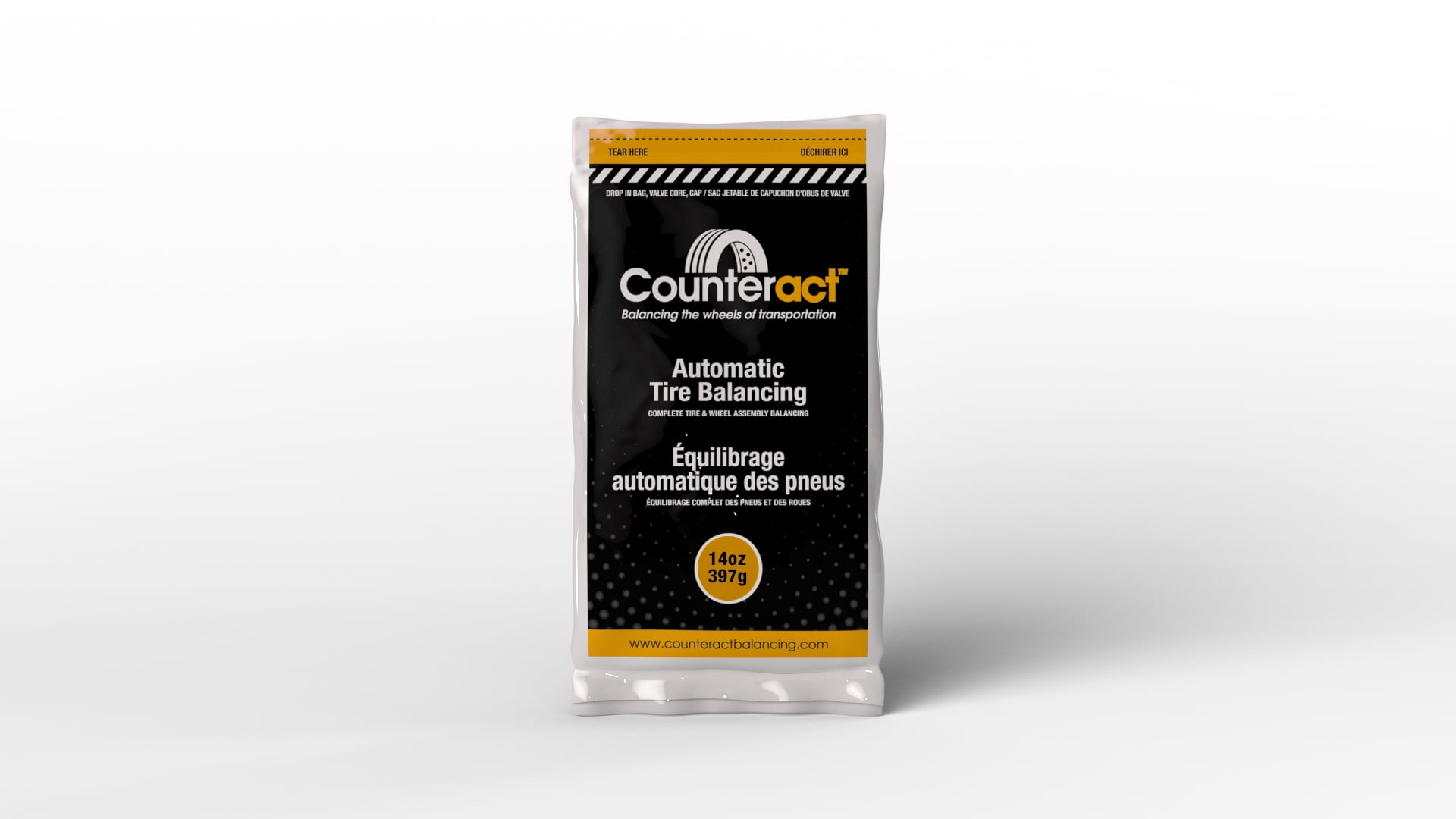 Counteract 14OZ-B4 Centrifugal Force Tire/Wheel Balancing Beads - Off ...