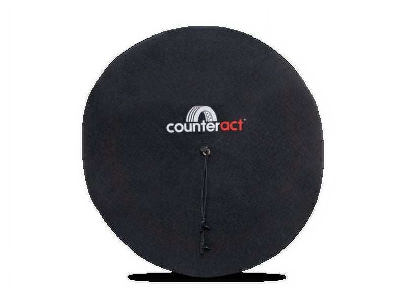 Counteract CBB-WTFC Polyester Felt Cloth Wheel Tote Covers - 4 Pack ...
