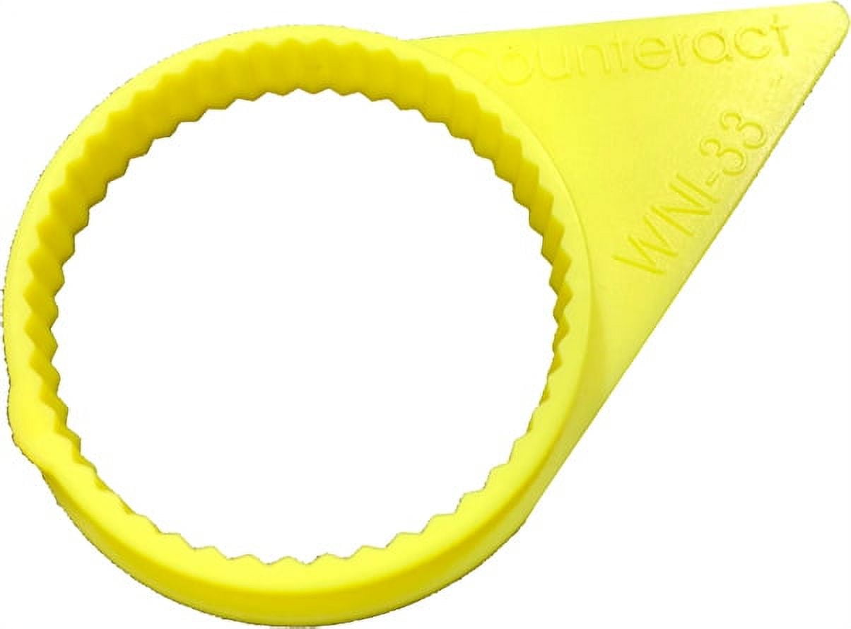 Counteract Counterpoint - 33mm High Viz Yellow Wheel Nut Indicator ...