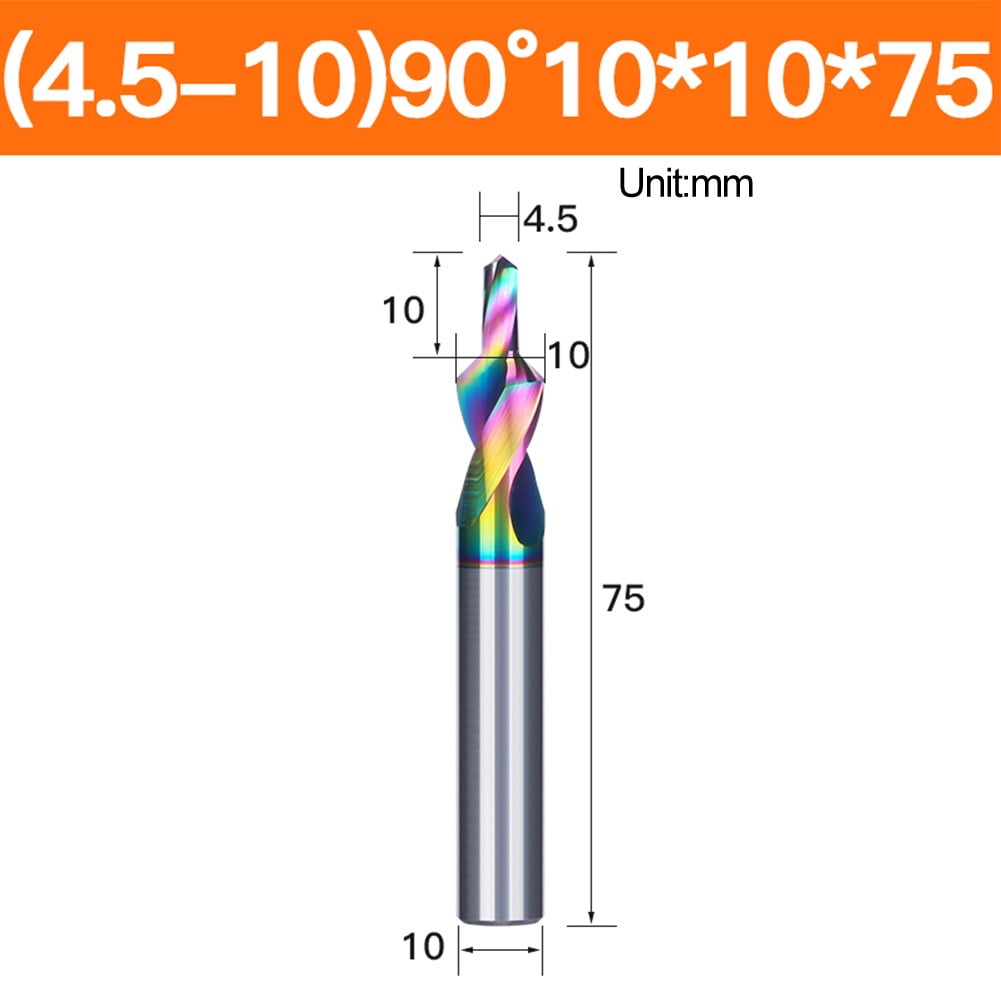 Counterbore Step Chamfer Drill Tungsten Steel Step Drill Two-Stage Step ...