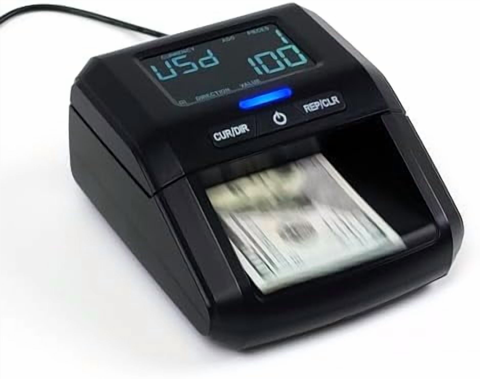 Counterfeit Bill Money Detector Machine with LCD Display, Portable ...