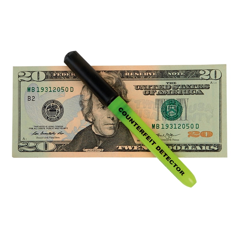Money Pens Checker Counterfeit Money Detector Pens 5-Pack | Quick Bill ...