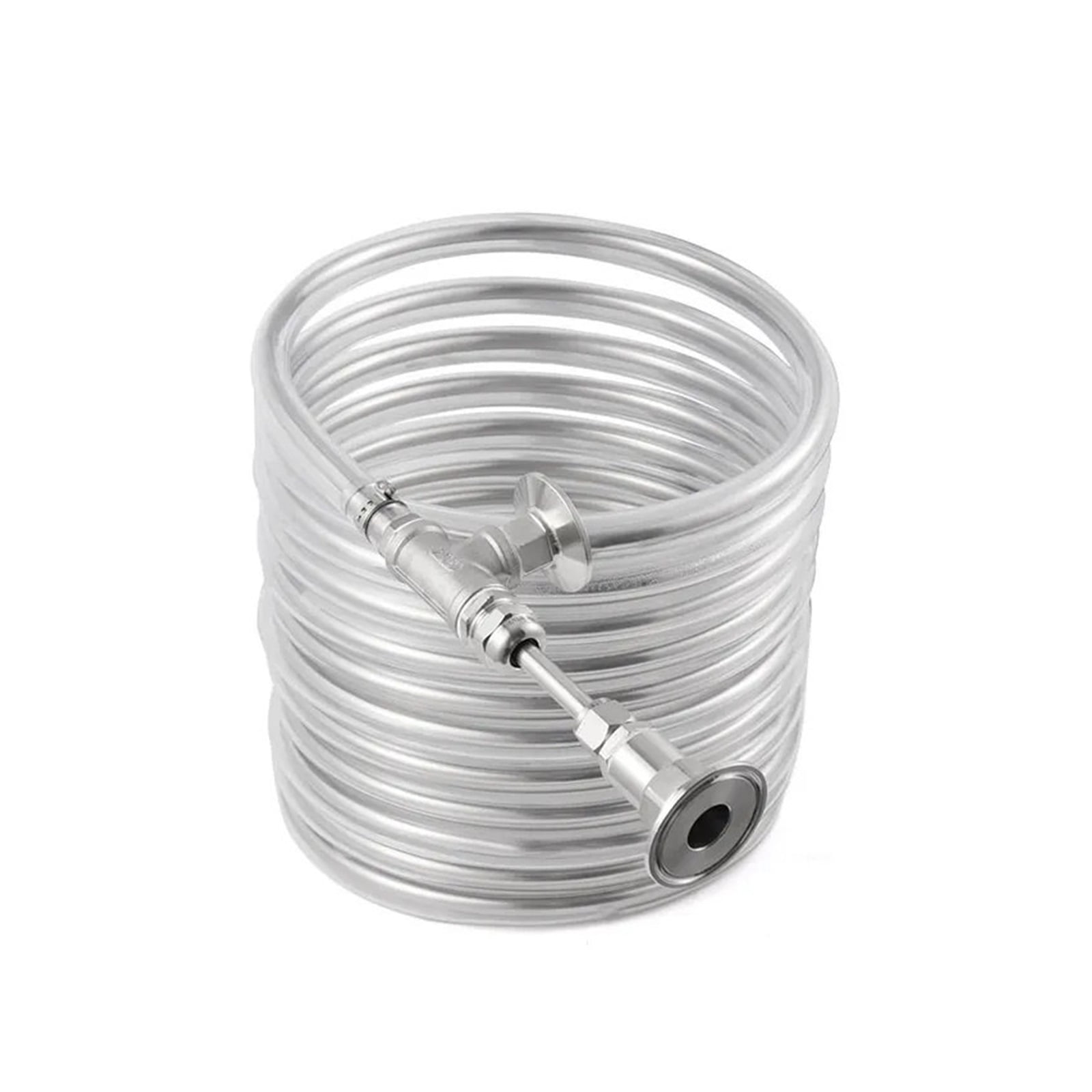 Counterflow Chiller,Stainless Steel Wort Heat Exchanger,1.5''Tri-Clamp ...