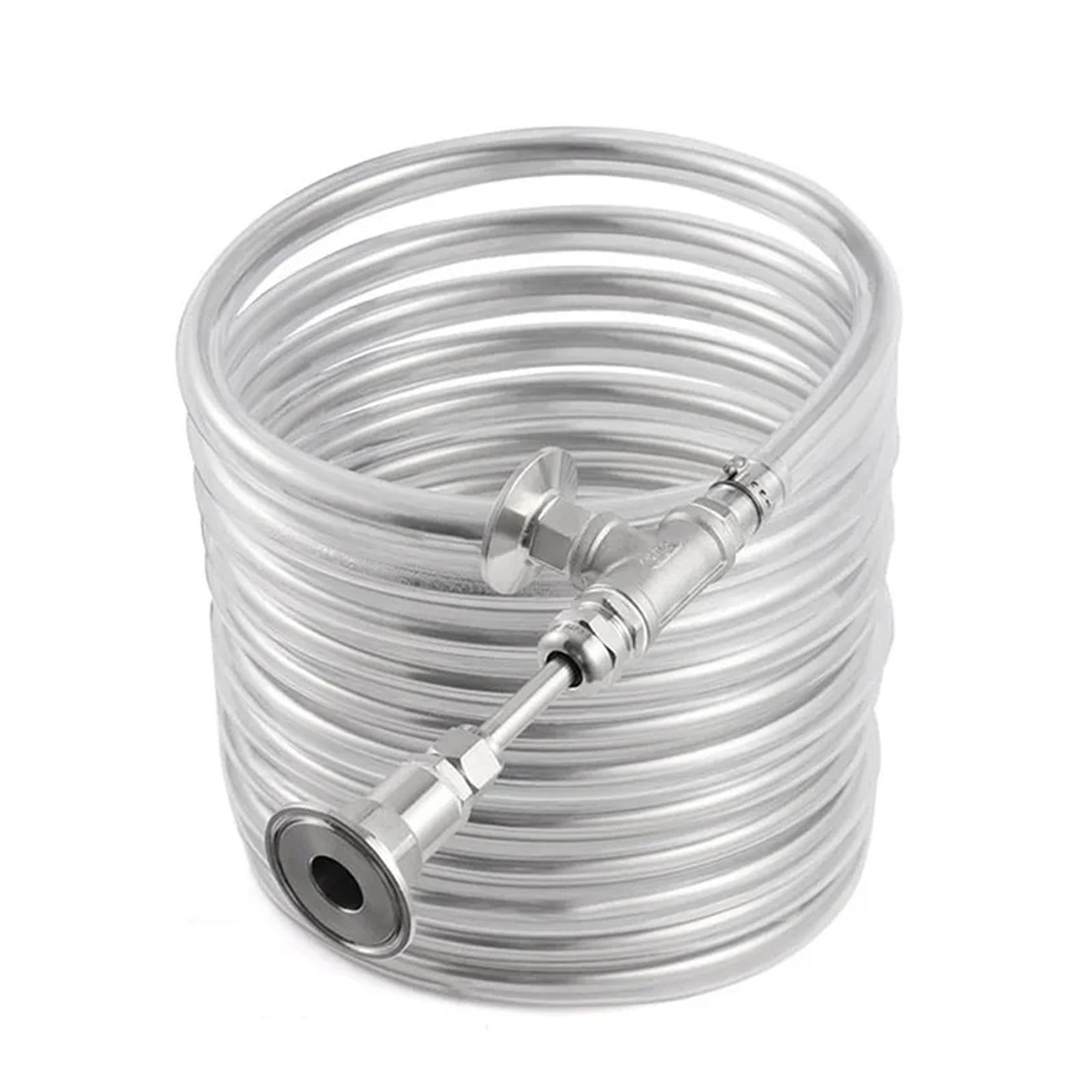 Counterflow Wort Chiller,10M Stainless Steel Cooling Coil Tube Heat ...