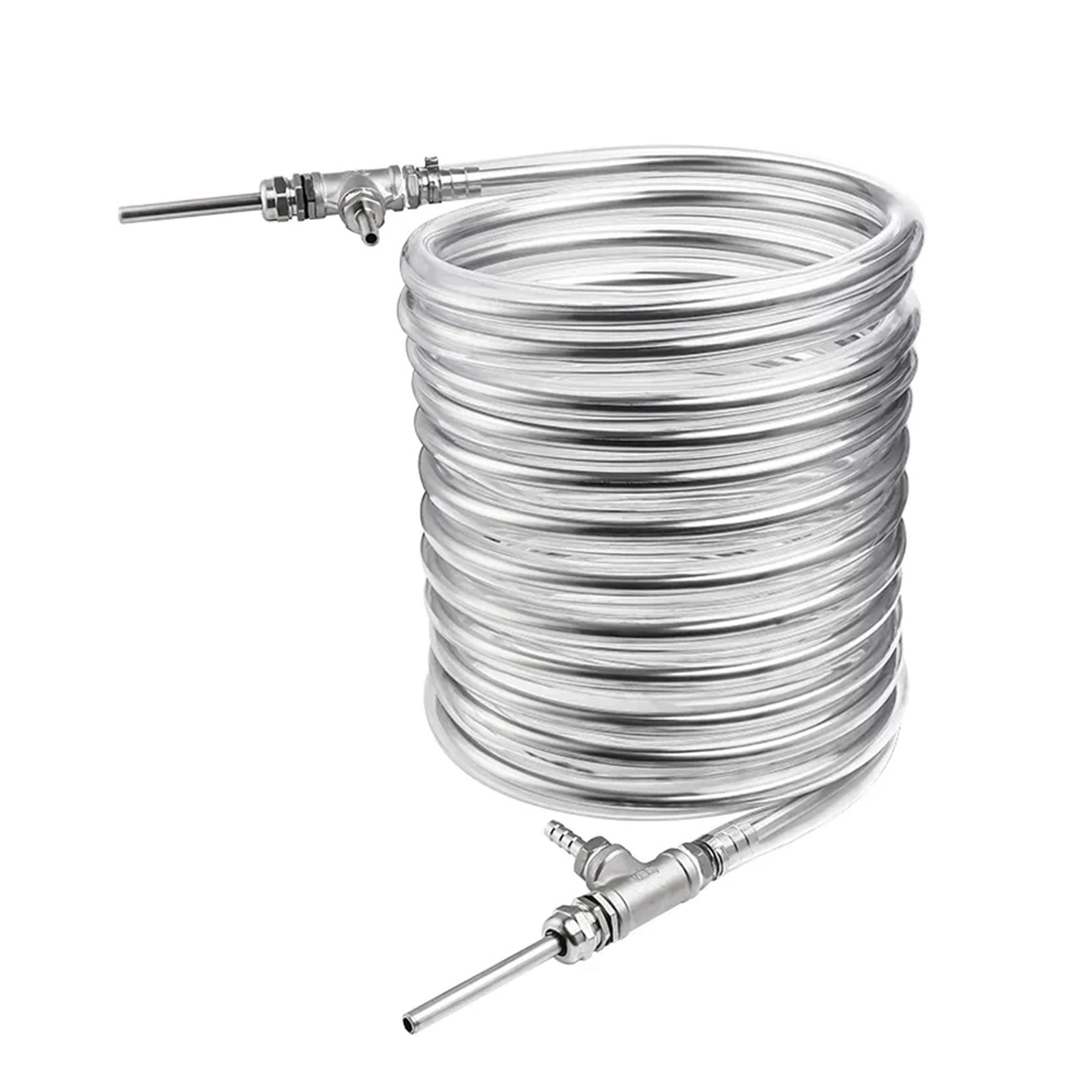 Counterflow Wort Chiller, 3/8'' X 10M Stainless Steel Cooling Tube ...