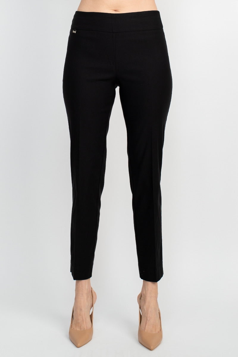 Counterparts Mid Waist Pull On Multi Print Pencil Cut Stretch Rayon ...