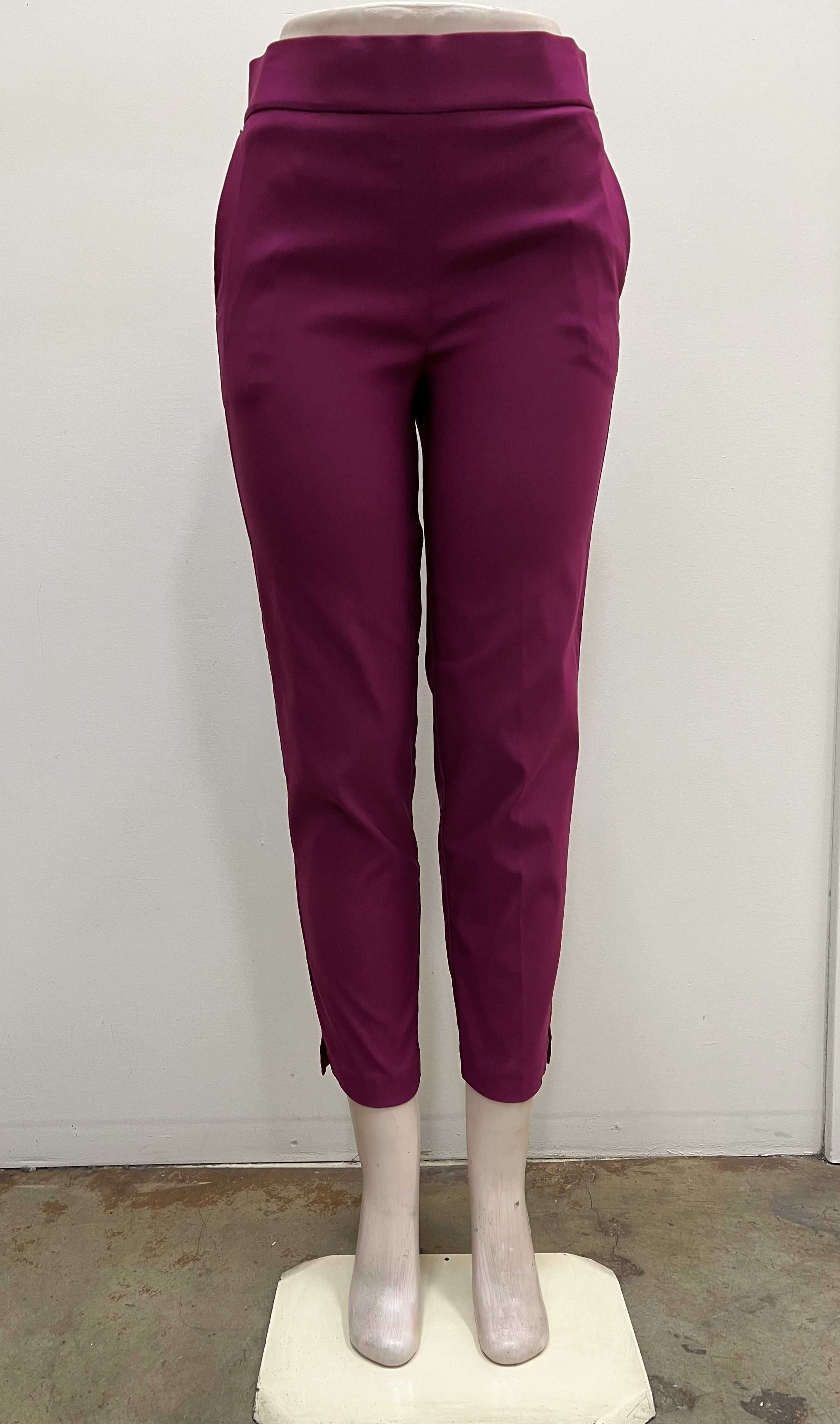 Counterparts Women's pull on luxe stretch ankle length slim leg Pants ...