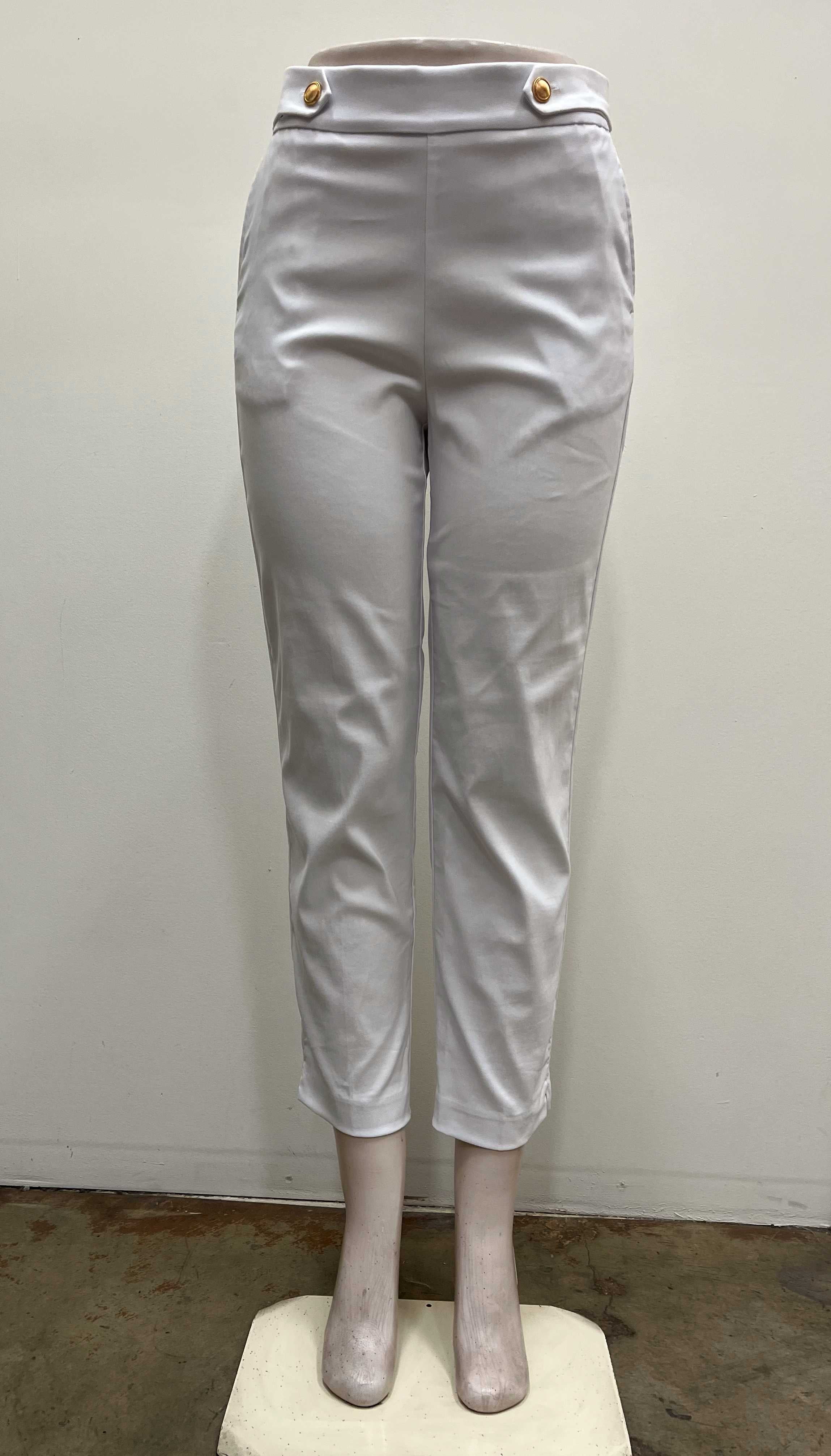 Counterparts Womens pull on stretch ankle length front slash pockets ...