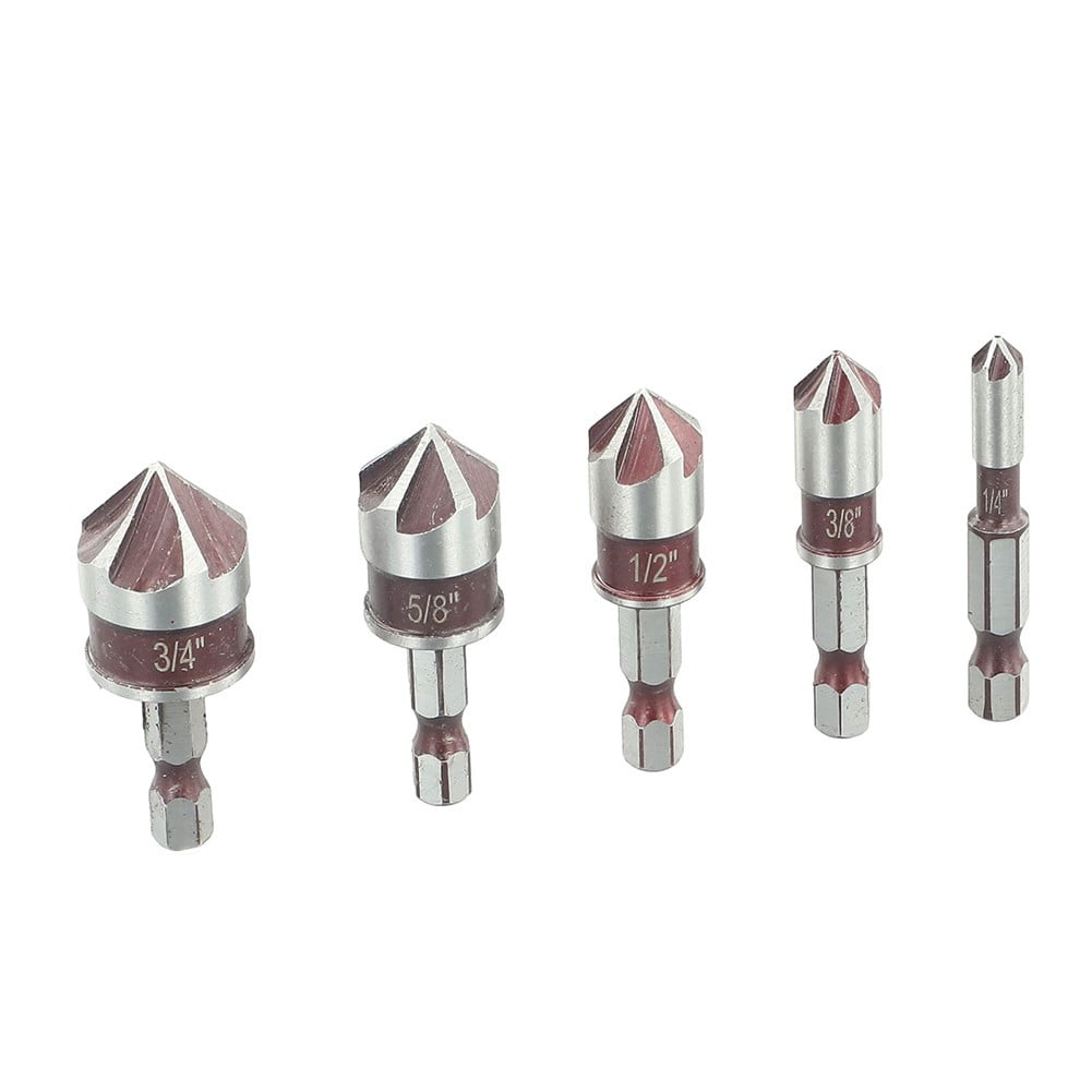 Countersink Drill Bit Set Suitable For Stainless Steel Plywood Copper ...