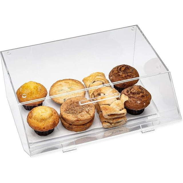 Countertop Bakery Display Case - Acrylic Storage for Pastry and Food ...