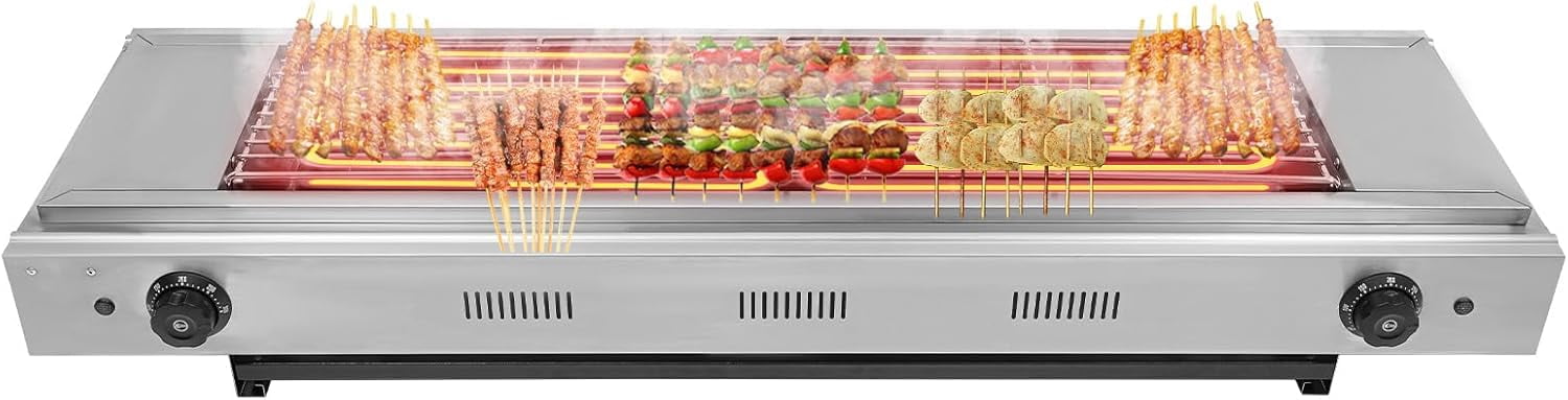 Countertop Barbecue Grill,Electric Barbecue Grill, Electric Griller ...